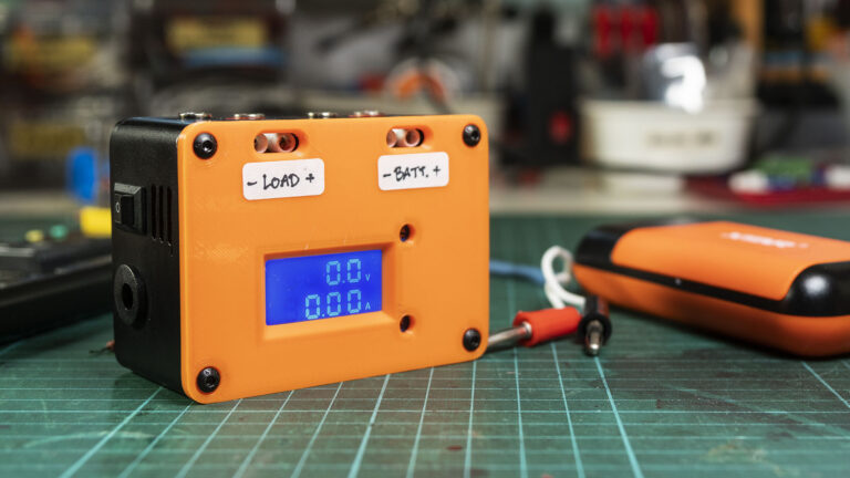 [3D Printed] DIY Mini DC Load Meter for Easy Gadget Power Monitoring ...