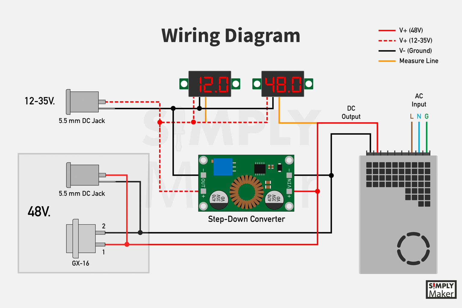 Making a Modular Power Supply Enclosure for Audio Amplifier - Simply Maker